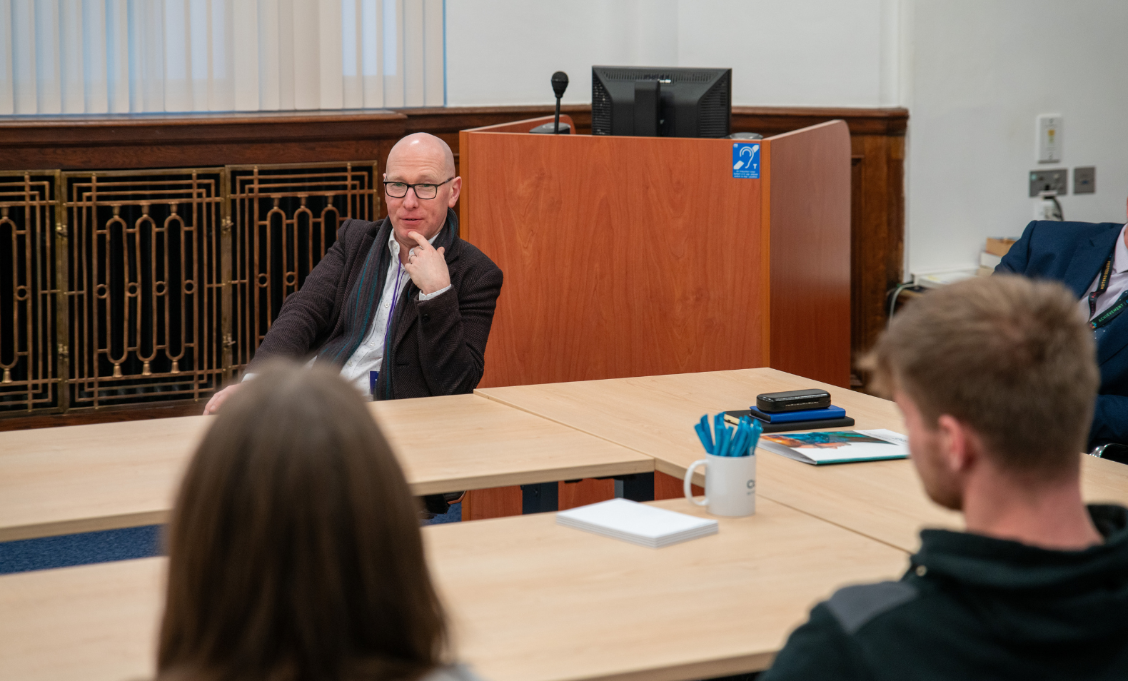 Southport MP Patrick Hurley visits Southport College to mark National ...